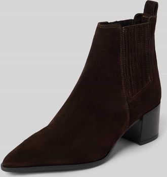 Copenhagen Stiefeletten aus Leder mit Blockabsatz Modell CPH298