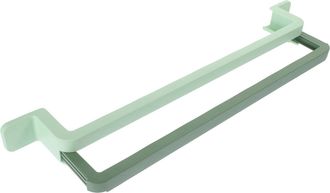 BESPORTBLE Wandschuhregal Faltbar ohne Bohren Badezimmer Aufbewahrungshelfer aus Kunststoff Hausschuhe und Handtuchhalter 53cm Gro&szlig; Wandmontiert f&uuml;r Schnelles Tr