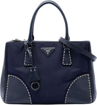 Prada Sac bandouli&egrave;re Pre-owned - Femme - Pre-owned - Bleu - Taille: ONE Size