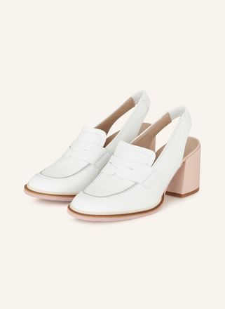 Pertini Slingpumps weiss