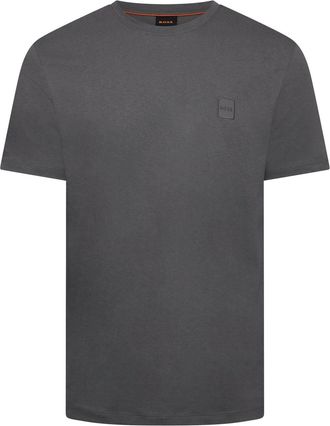 HUGO BOSS T-Shirt f&uuml;r Herren, Premium-Baumwolle (Dunkelgrau)