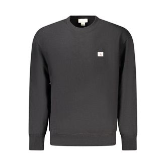 Calvin Klein Schwarzes Baumwoll-Herren Sweatshirt