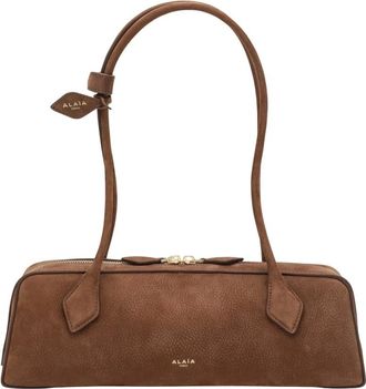 Alaia Femme, Sacs, Brun, Taille: ONE Size Le Click East West Medium Bag
