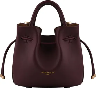 Pourchet Florin Small Satchel - Femme - Sacs - Rouge - Taille: ONE Size