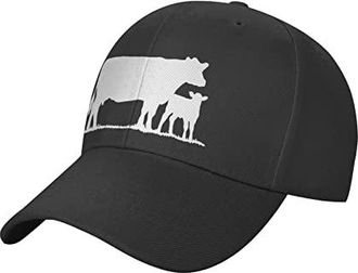 Generic Casquette De Chasse Vache avec Veau Casquette De Baseball Mode Visi&egrave;re Cap pour Running Homme Camping