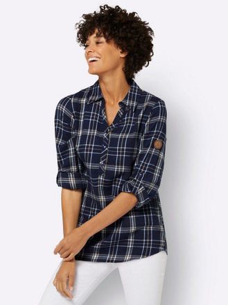 Witt Klassische Bluse Flanellbluse