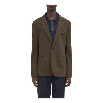 Paolo Pecora Veste en jersey - Homme - Vestes - Brun - Taille: M