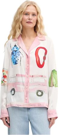 Stine Goya Femme, Blouses et Chemises, Multicolore, Taille: 36 FR Chemise ample &agrave; manches longues