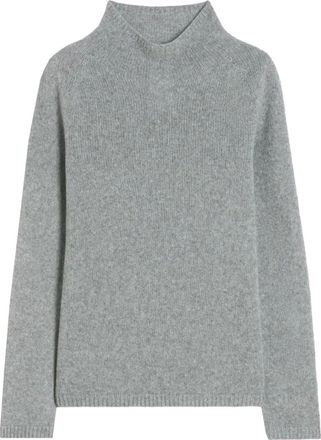 Max Mara Femme, Pulls, Gris, Taille: 40 FR Col roul&eacute;s