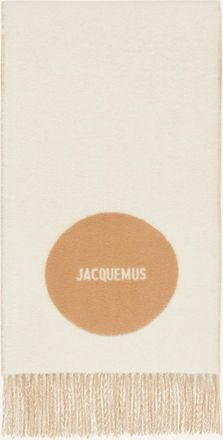 Jacquemus Jacquemus Schal Le Charpe Rond Carre beige