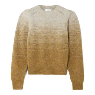 Isabel Marant Verlauf Strick Rundhals Pullover - - Knitwear - Damen - Mehrfarbig - M