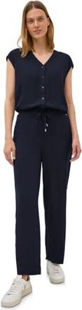 Cecil 3716806 Combinaison de Couleur Unie, Urban Dark Blue, XXL / 28L Femmes