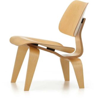 Vitra [NEUWERTIG] B-Ware Vitra Stuhl Sessel Plywood Group Lcw Esche Natur Furnier Holzstuhl Esszimmer