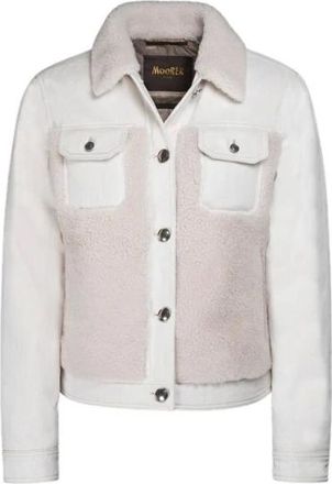 Moorer Femme, Vestes, Beige, Taille: 40 FR Petunia-24H