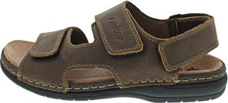 Rieker 25558-25, Herren Geschlossene Sandalen, Braun (Tabak 25), 45 EU (10.5 UK)