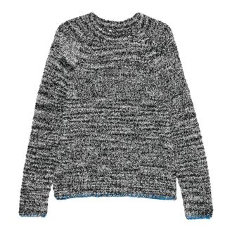 Sunflower Frederik Contrast Sweater - - Knitwear - Herren - Grau - L