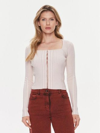 Guess Strickjacke Allie W4RR43 Z2YN2 Beige Slim Fit