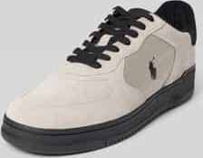 Polo Ralph Lauren Sneaker aus beschichtetem Leder-Mix