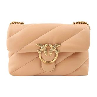 Pinko Love Puff Classic Cl Sheep Nap - - Bags - Damen - Rosa - ONE SIZE