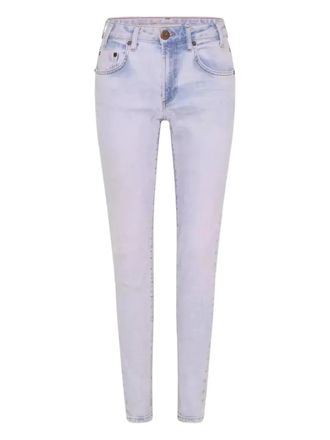 One Teaspoon Freebirds II High-Waist-Jeans - Blau