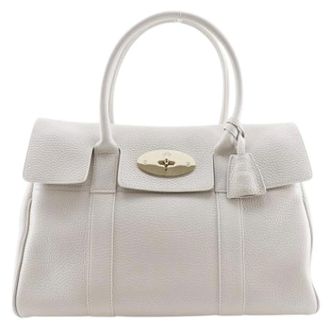 Mulberry Tote en cuir Pre-owned - Femme - Pre-owned - Beige - Taille: ONE Size