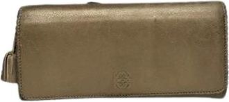 Loewe Portefeuille Vintage Pre-owned - Femme - Pre-owned - Brun - Taille: ONE Size