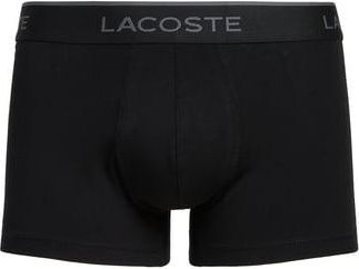Lacoste Lot de 3 boxers en coton m&eacute;lang&eacute;