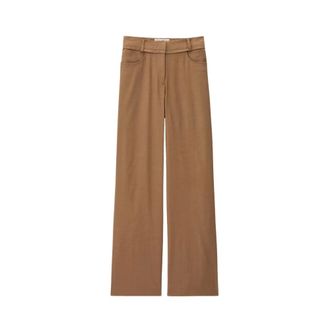 BA&SH Femme, Pantalons, Brun, Taille: 36 FR Wide Pantalons