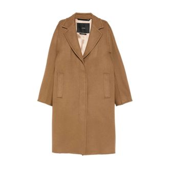 Max Mara Femme, Manteaux, Brun, Taille: 34 FR Manteau Ardenne