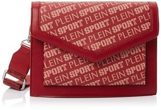 Plein Sport Medium Flap Red Hill, Handbag Unisex, Wine