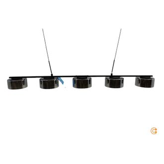 Paul Neuhaus Neuwertig] Paul Neuhaus LED-H&auml;ngelampe Rika schwarz Glas dimmbar Deckenlampe Lampe Leuchte