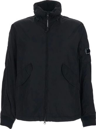 C.P. Company C.p. Company, Homme, Vestes, Noir, Taille: S Veste &agrave; Col Haut