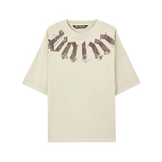 Palm Angels Herren, Oberteile, Beige, LGr&ouml;&szlig;e