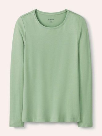 Walbusch Langarmshirt Damen Viskose-Shirt Langarm Rundhals leicht tailliert, pflegeleicht