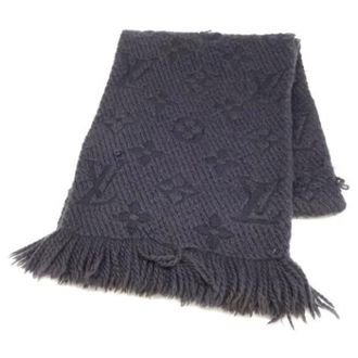 Louis Vuitton Pre-owned Laine foulards - Femme - Pre-owned - Noir - Taille: ONE Size