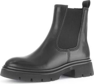 Gabor Damen Chelsea Boots, Frauen Stiefeletten,Best Fitting,Warmfutter,Winterstiefeletten,Winterschuhe,Stiefel,schwarz (Fu.schw.),37.5 EU / 4.5 UK
