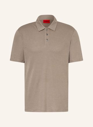 HUGO BOSS Hugo Jersey-Poloshirt Dulinen Slim Fit Mit Leinen braun