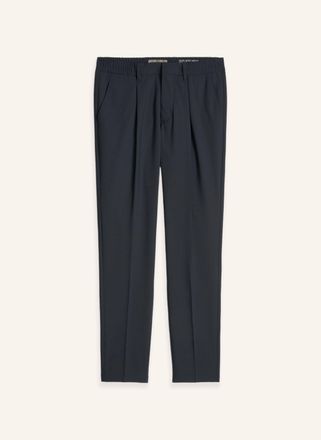 Marc O'Polo Marc Opolo Hose Model Morot Jogger Pleats blau