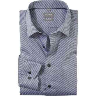Olymp Freizeithemd - - Shirts - Herren - Grau - 5XL