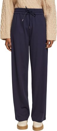 Esprit Damen 122EE1B321 Hose, 400/NAVY, 36