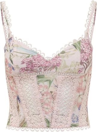 Charo Ruiz Ibiza Femme, Tops, Multicolore, Taille: 38 FR Poppy Top