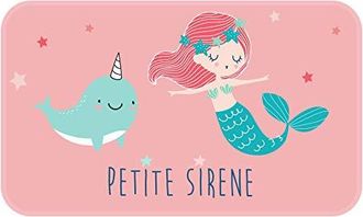 Douceur d'Intérieur Petit Sirena Teppich, rechteckig, Mehrfarbig, 45 x 75 cm