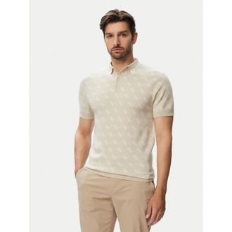 Guess Poloshirt M6YR10 Z0915 Beige Regular Fit