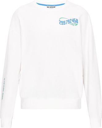 Mymo Sweatshirt M&auml;nner Wei&szlig;