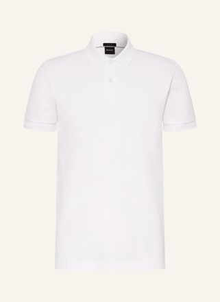 HUGO BOSS Piqu&eacute;-Poloshirt Pio weiss