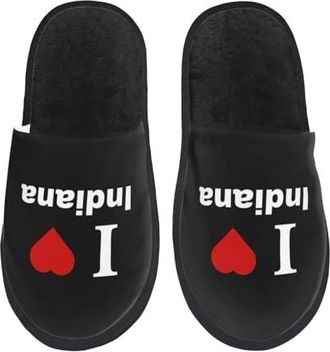 Generic Pantoufles En Coton JAime LIndiana Doux Pantoufles Antid&eacute;rapantes Chaussons Maison Pour H&ocirc;tels Chambre La Maison M