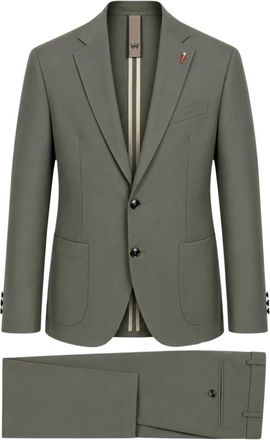 Mulish Homme, Costumes, Vert, Taille: XL Traje tejido tecnico