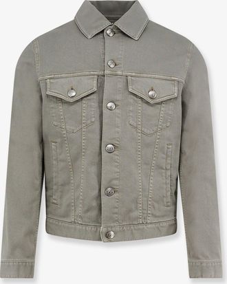 Brunello Cucinelli Grey denim jacket - BRUNELLO CUCINELLI - gender_Man