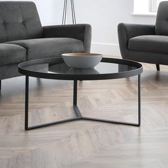 Julian Bowen Loft Couchtisch, Rauchglas