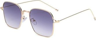 Generic Lunettes De Soleil Tendance &Agrave; Monture M&eacute;tallique Large, Id&eacute;ales For La Photographie En Ext&eacute;rieur, For Hommes Et Femmes.(Purple)